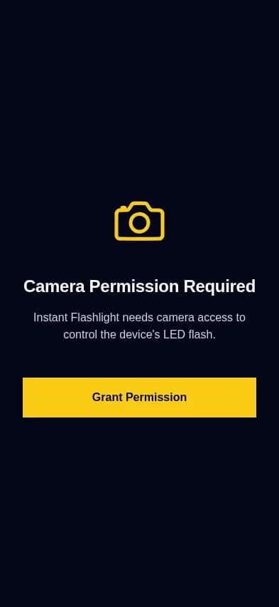 Instant Flashlight App