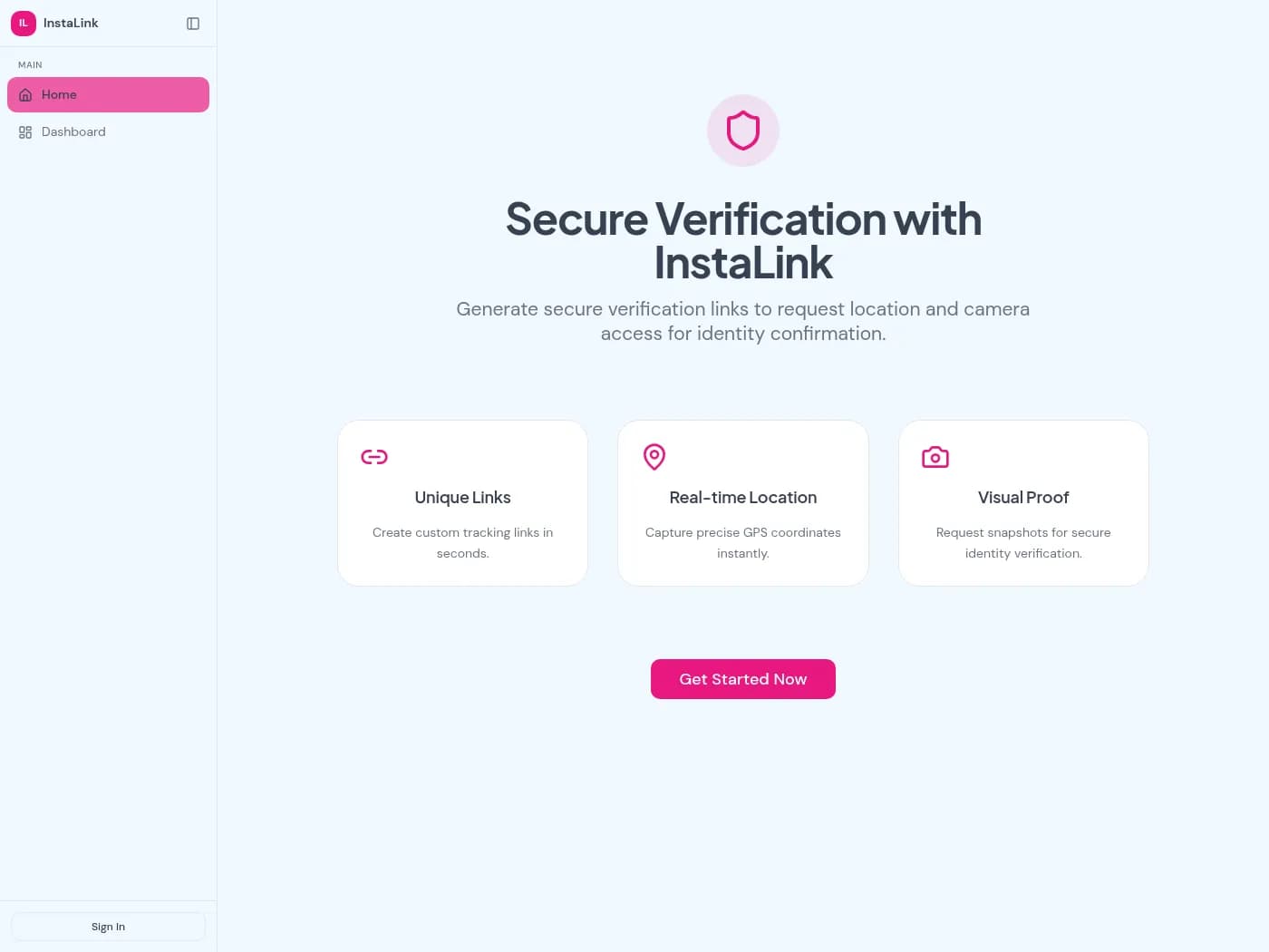 InstaLink Tracker