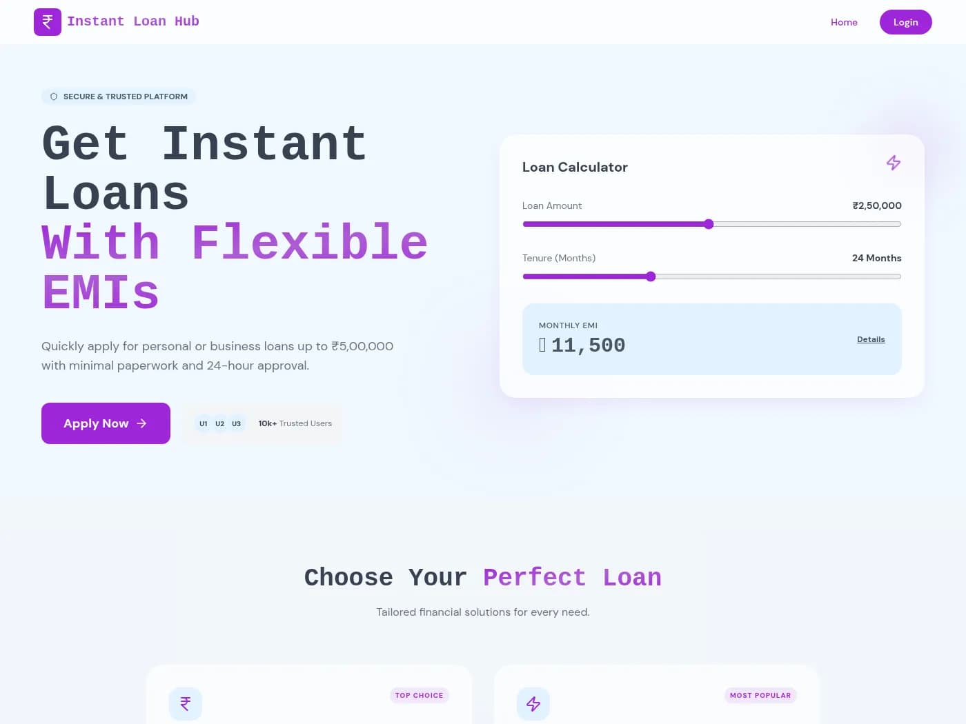Instant Loan Hub