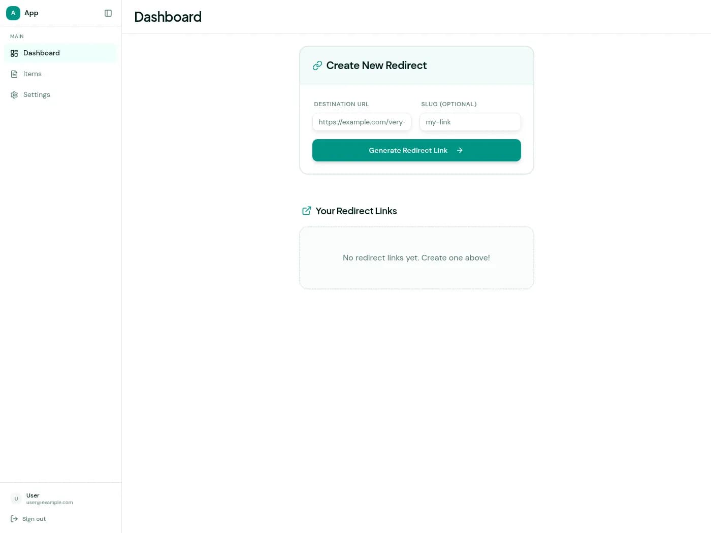 Instant Redirect Link