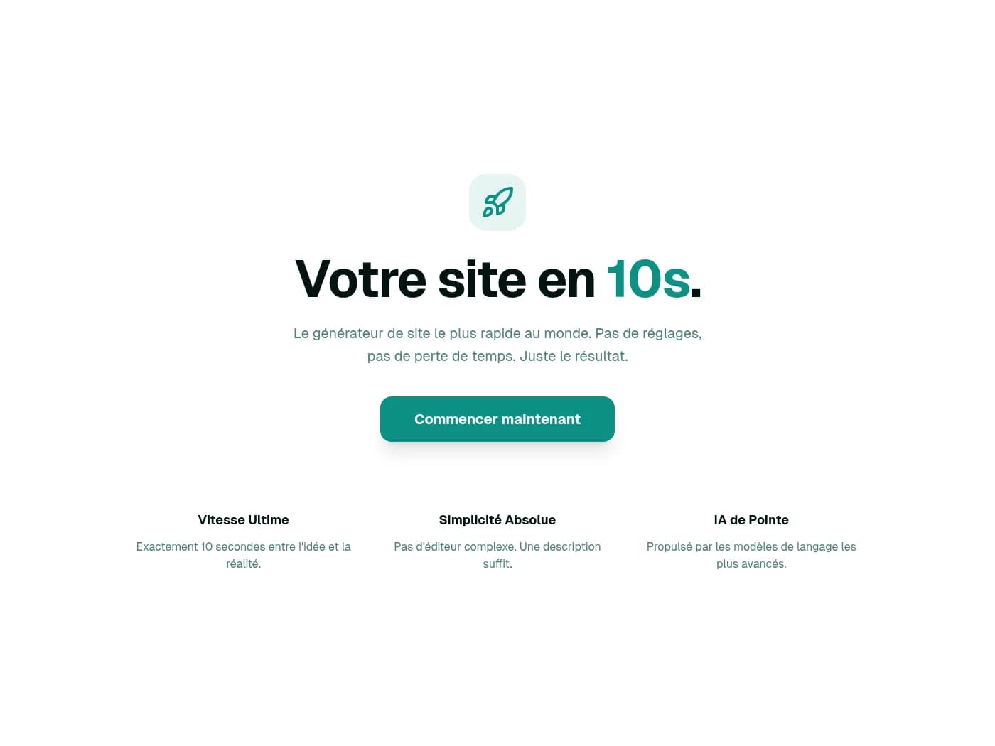 Instant Site Builder