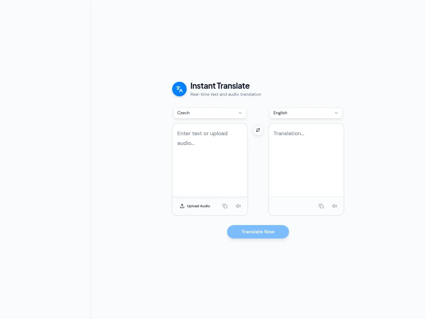 Instant Language Translate