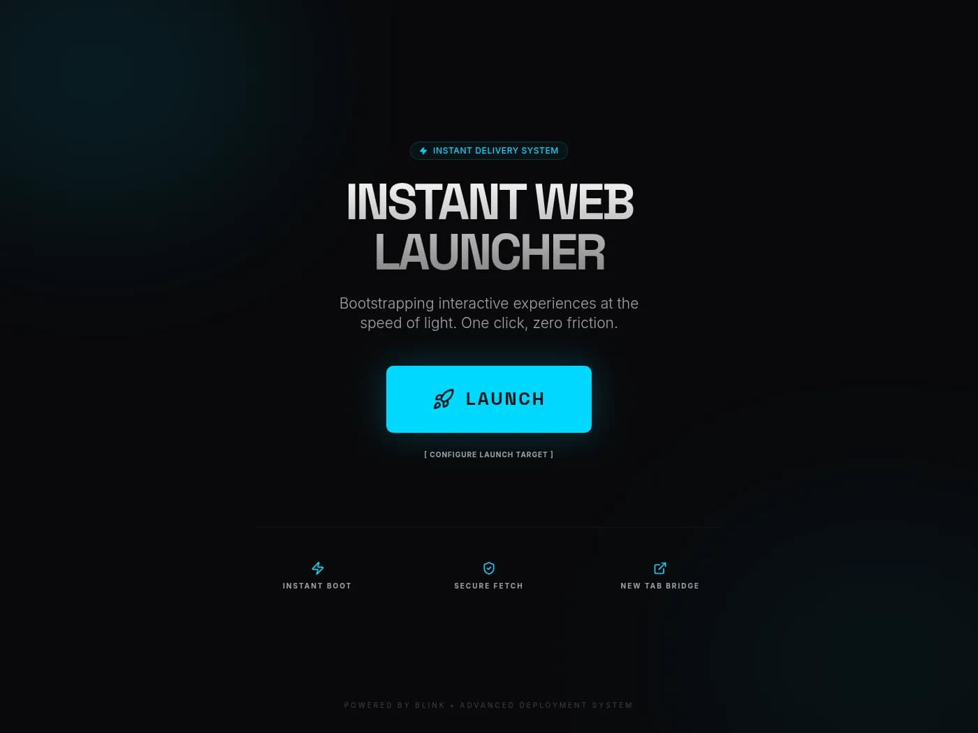 Instant Web Launcher