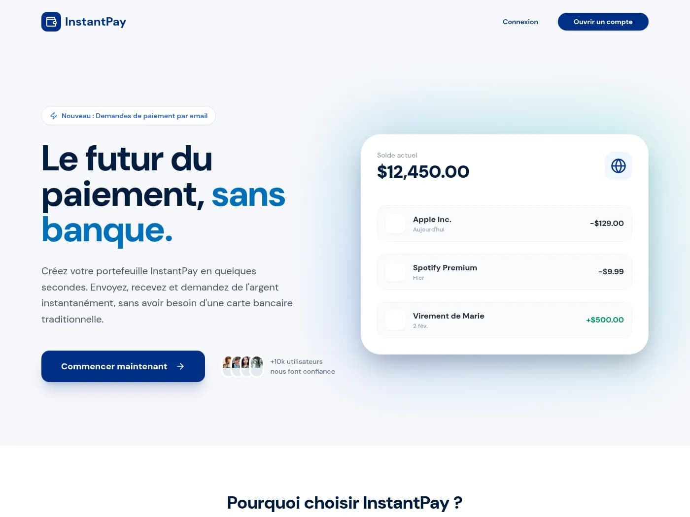 InstantPay Wallet