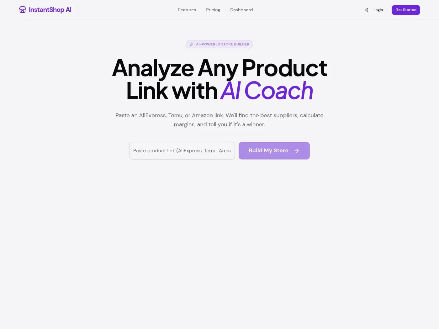 InstantShop AI