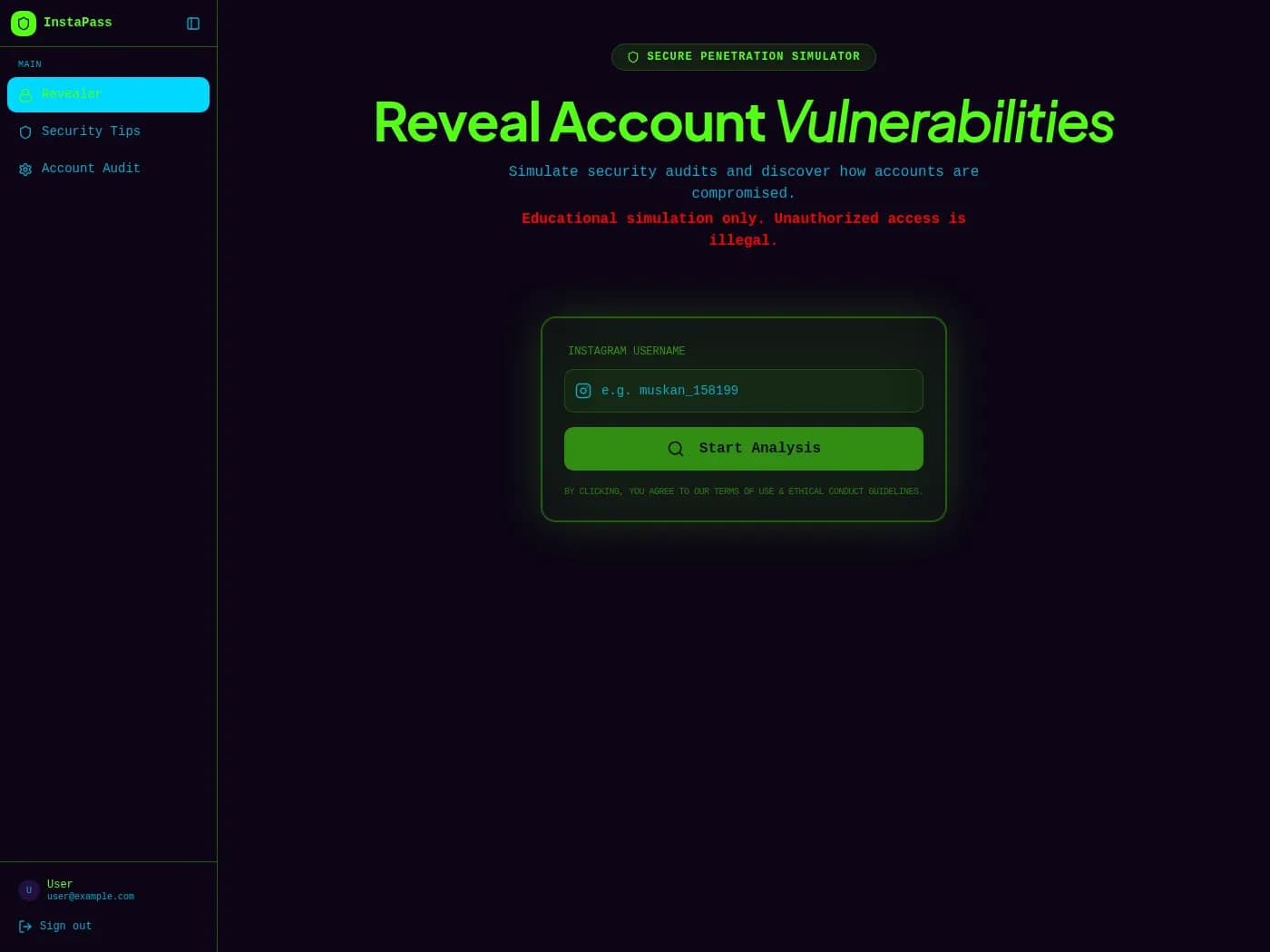 InstaPass Revealer