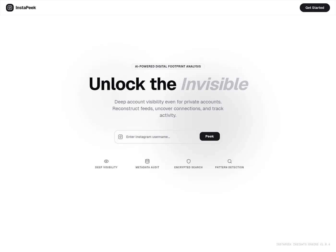 InstaPeek Insights
