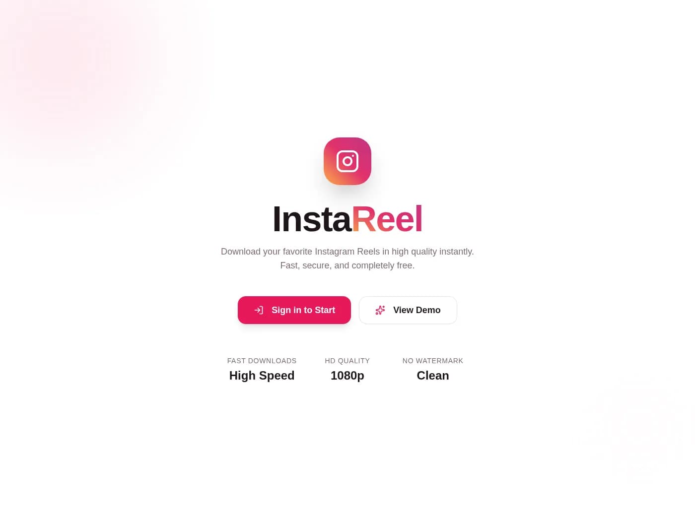 InstaReel Downloader