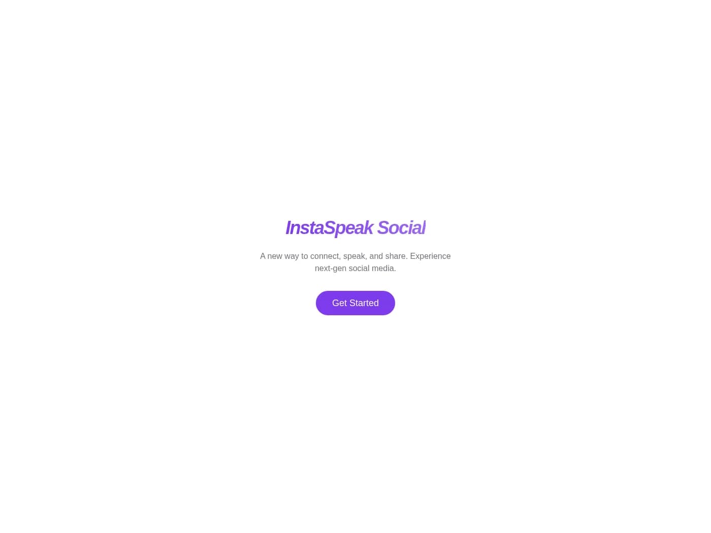 InstaSpeaker Social