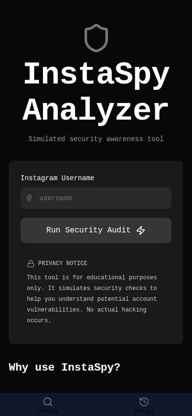 InstaSpy Analyzer