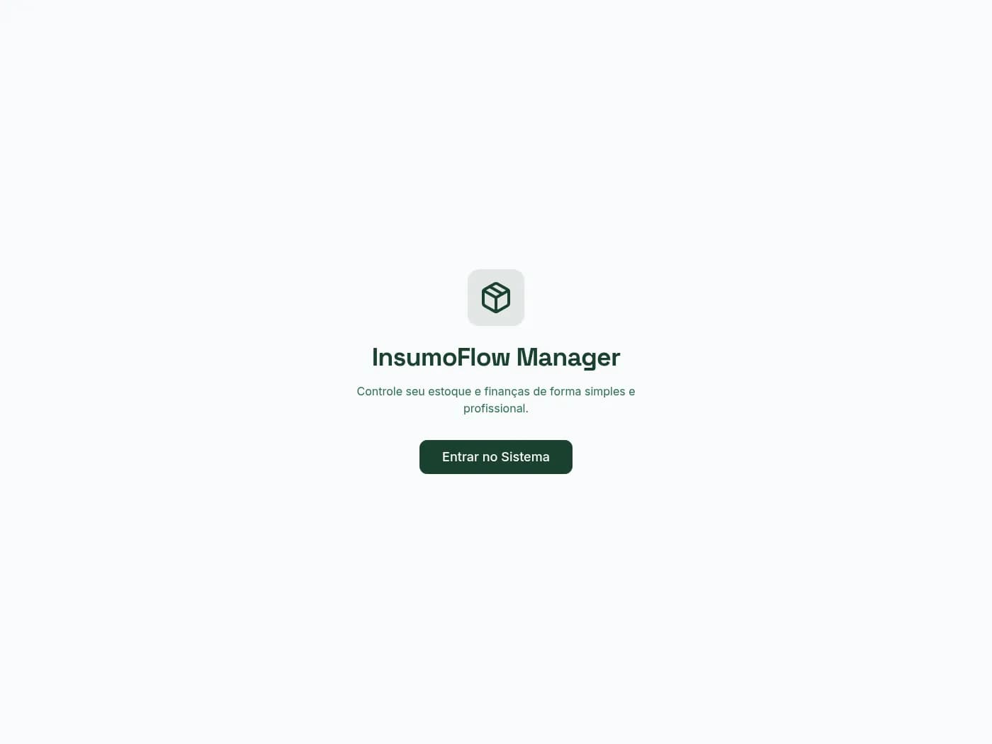 InsumoFlow Manager
