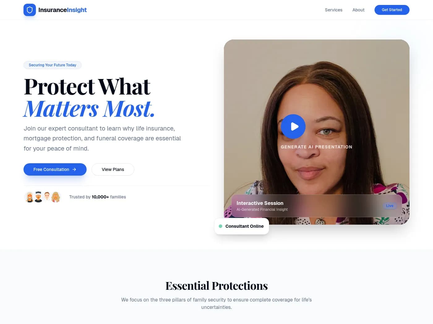Insurance Insight Video Site