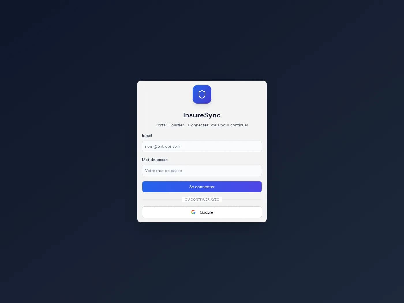 InsureSync Internal Portal