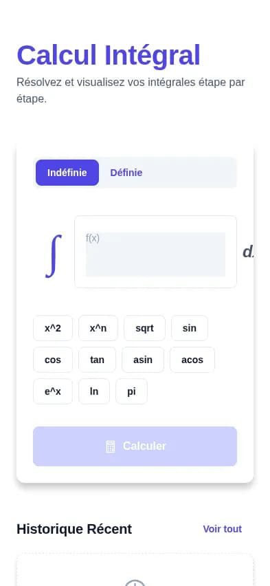 IntegralCalc App