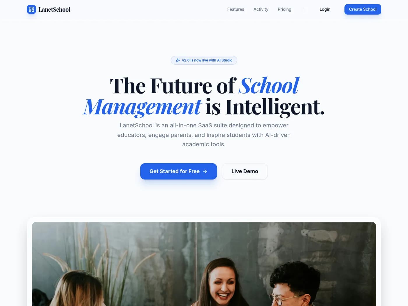 LanetSchool SaaS Suite