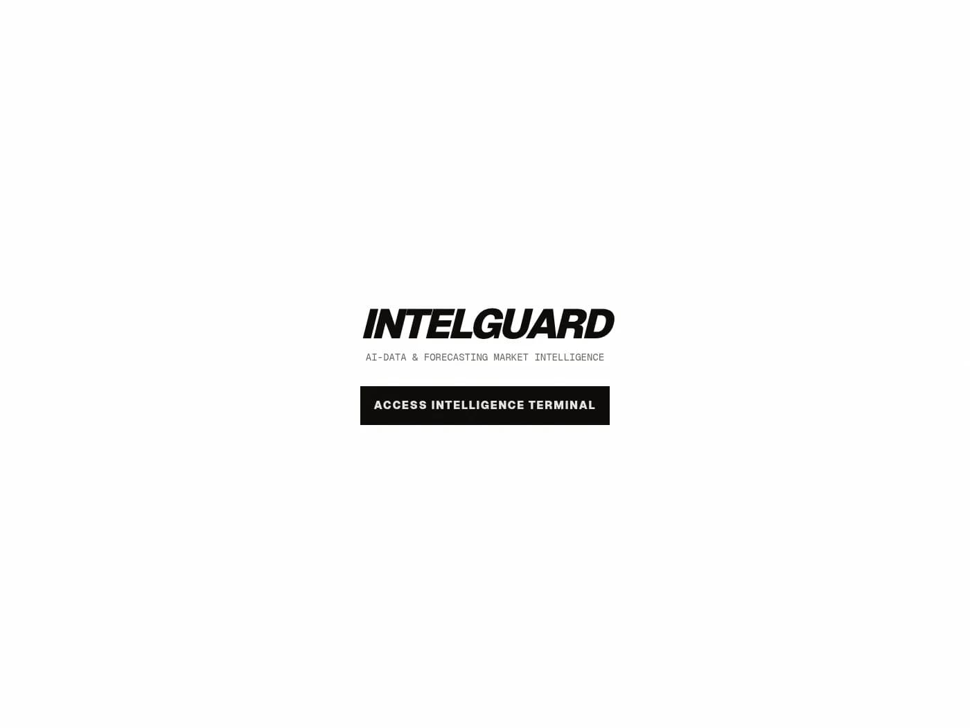 IntelGuard: AI Market Intelligence