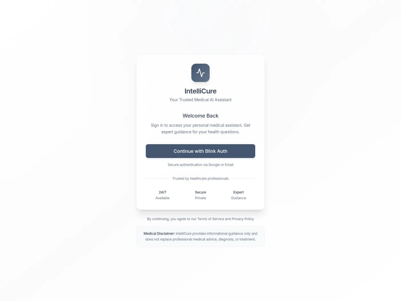 IntelliCure Medical AI