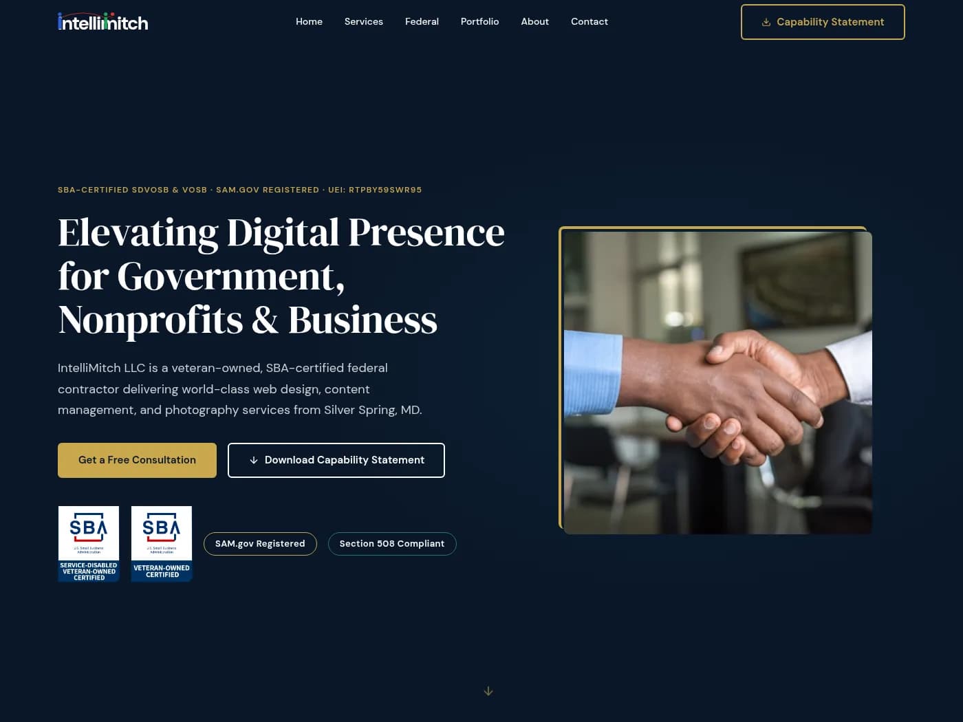 IntelliMitch Agency Site