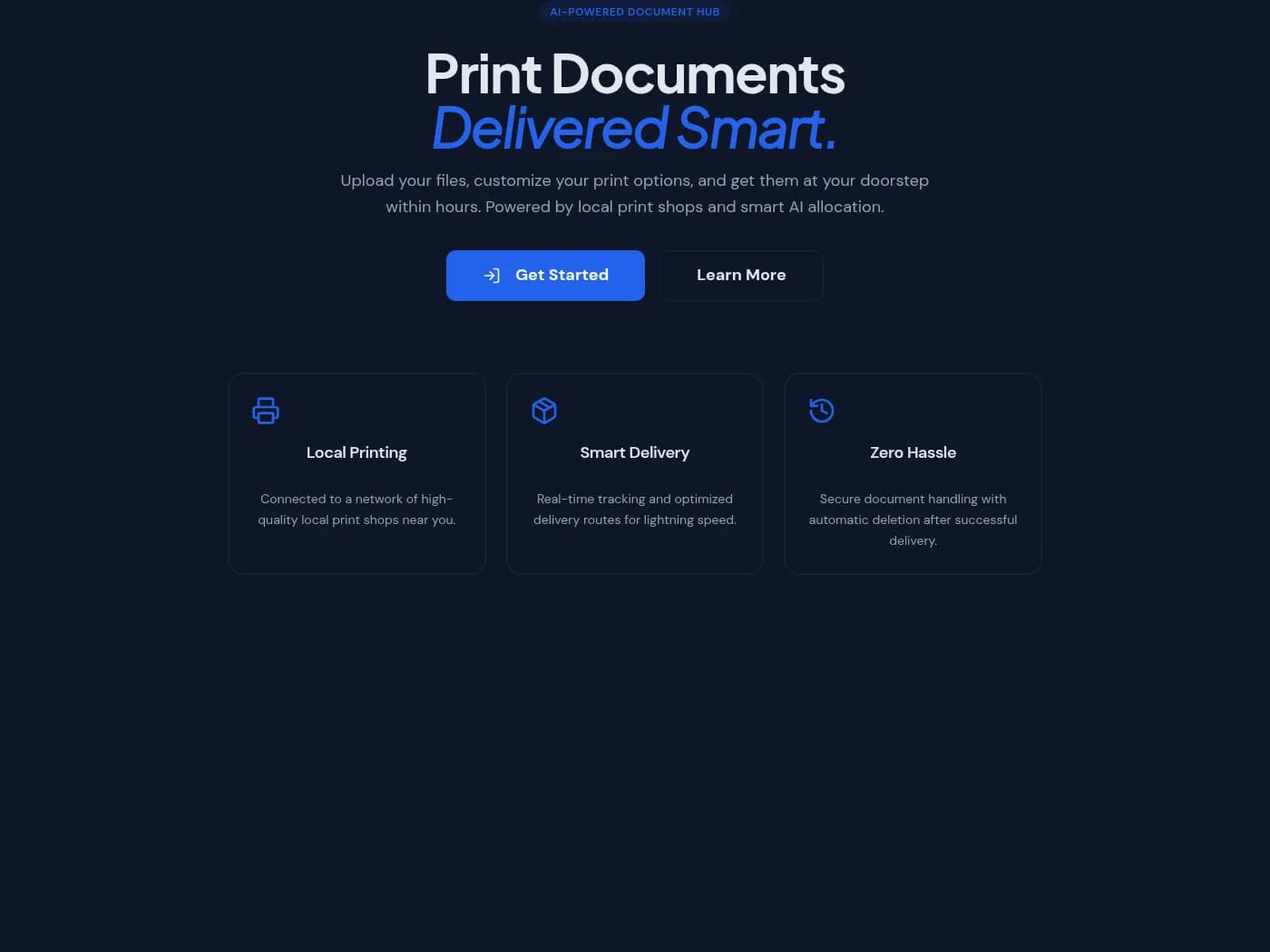 IntelliPrint Platform