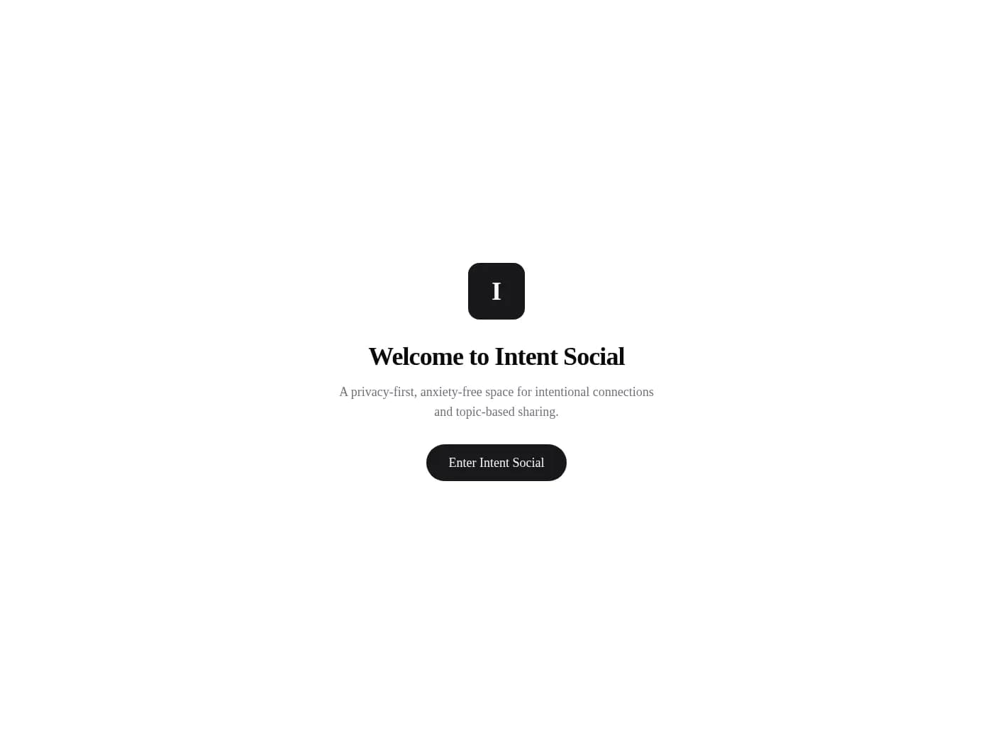 Social Intent
