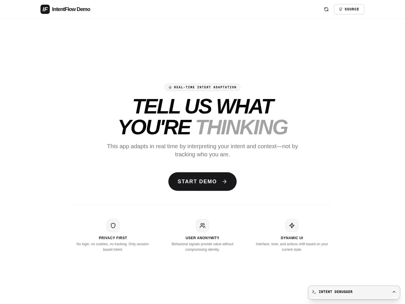 IntentFlow Demo