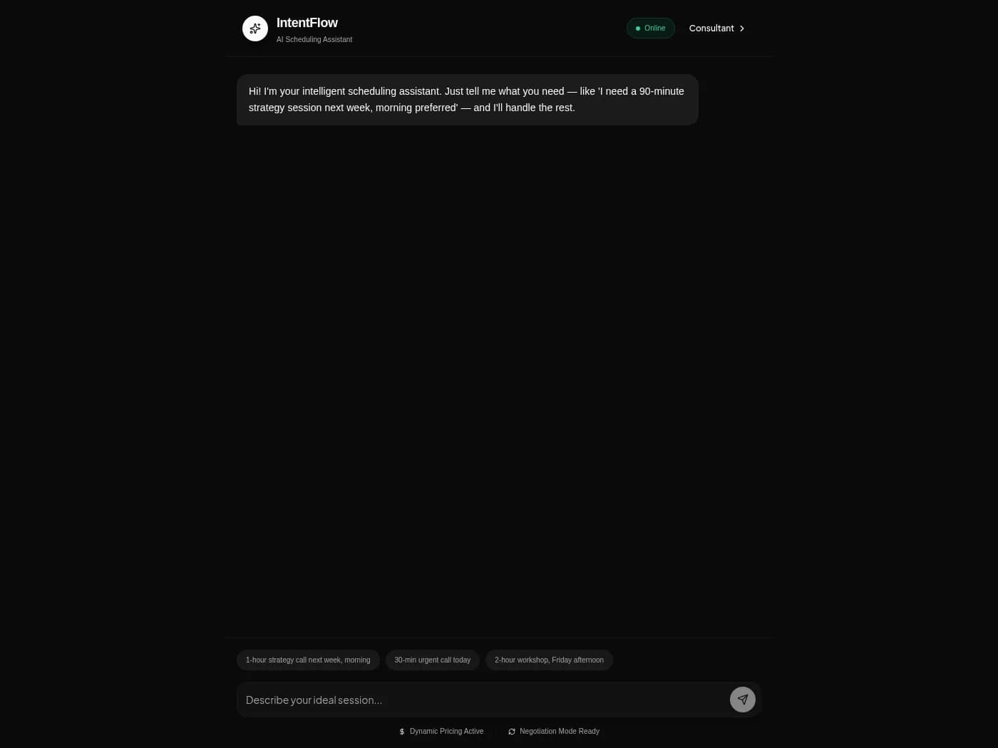 IntentFlow Scheduler