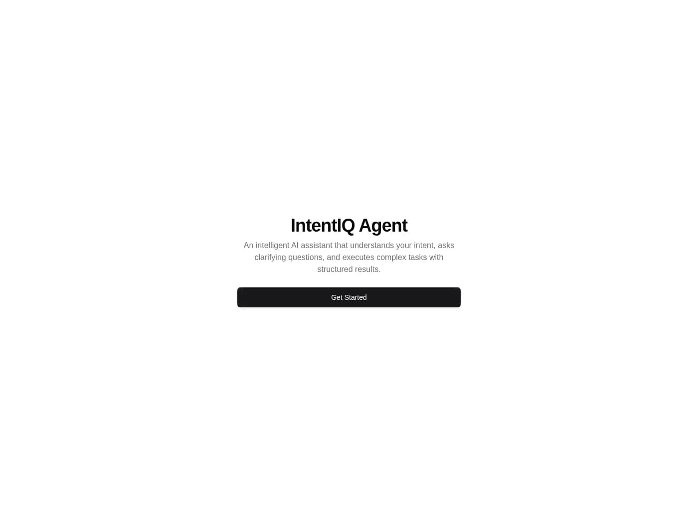 IntentIQ Agent