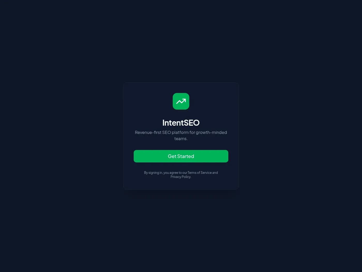 IntentSEO Platform