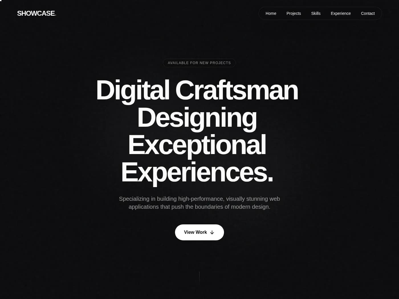 Showcase Portfolio
