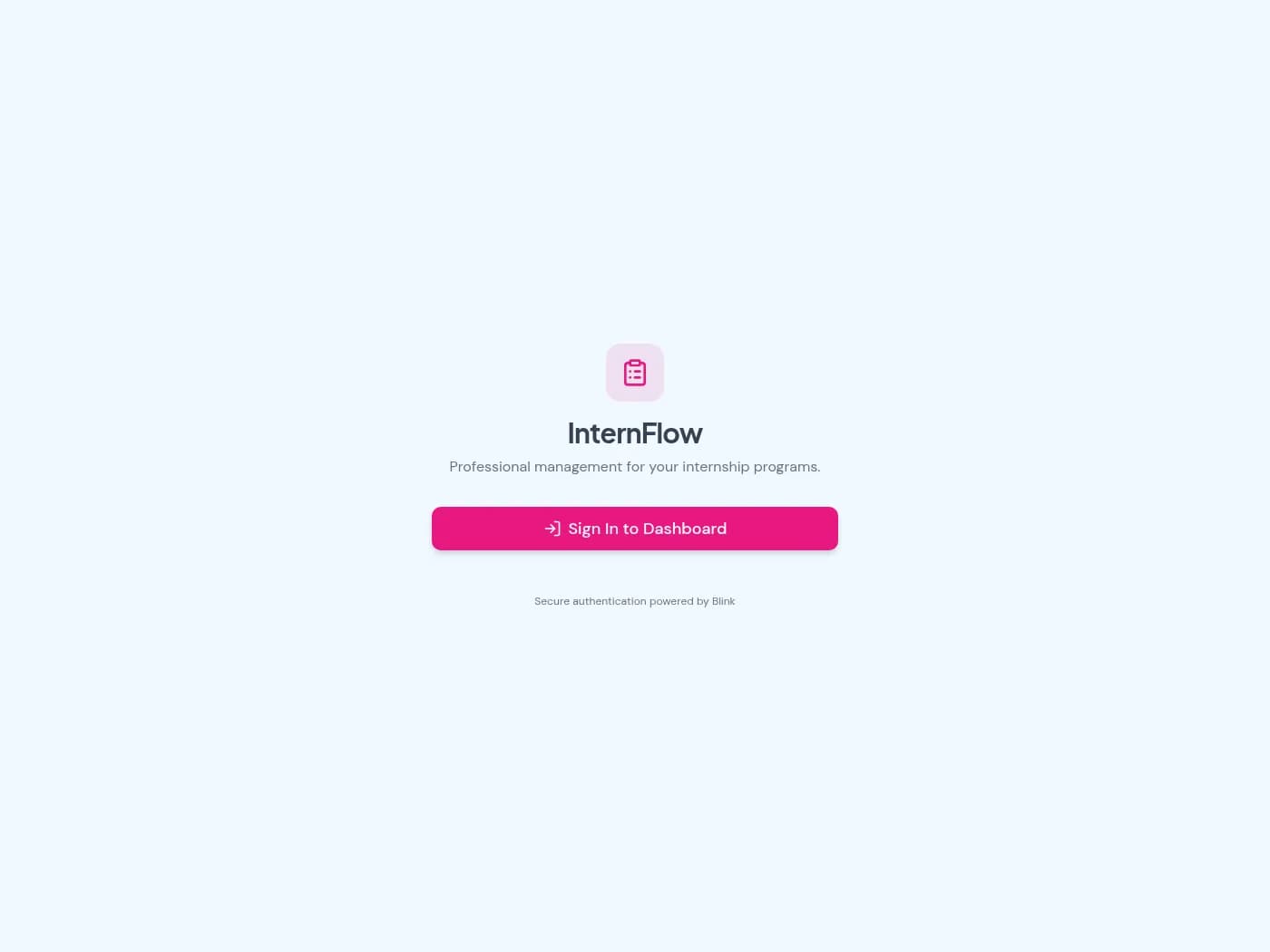 Intern Manager Dashboard