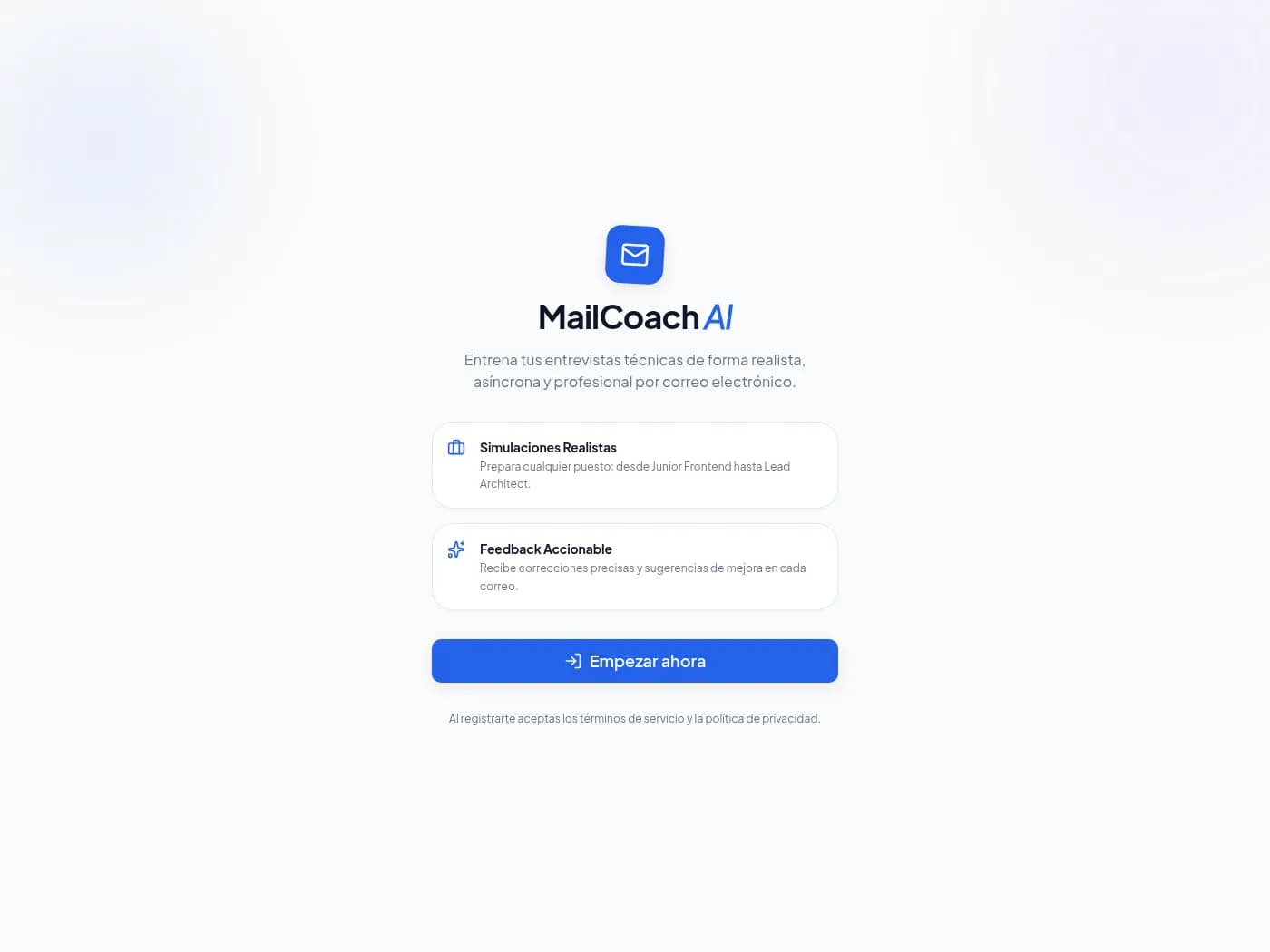 MailInterview Coach AI
