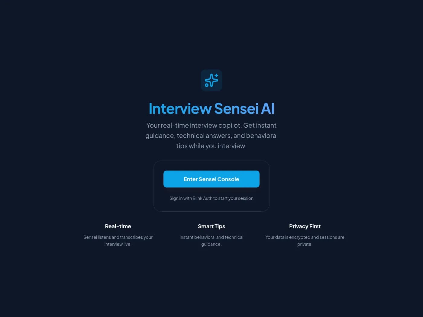 Interview Sensei AI