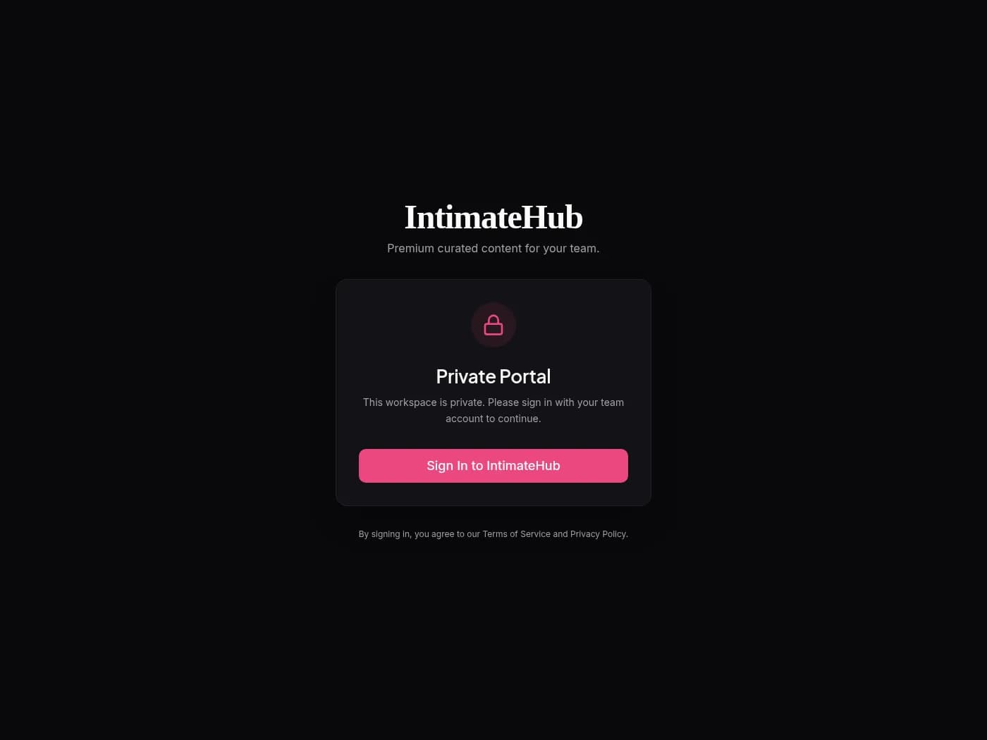 IntimateHub