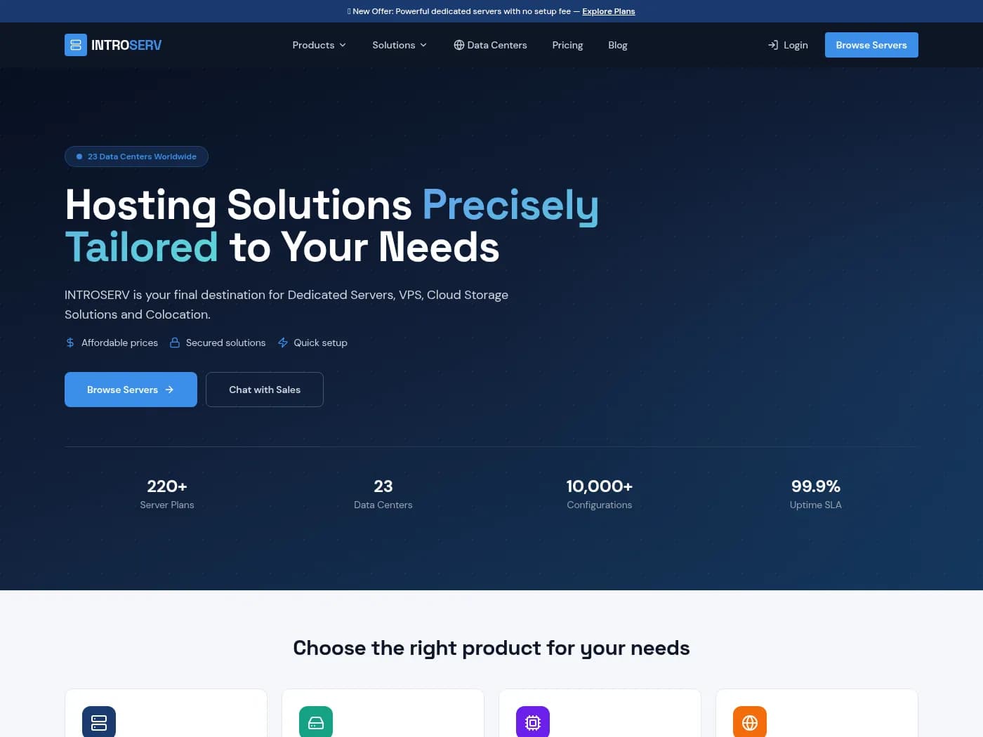 Introserv Web Clone
