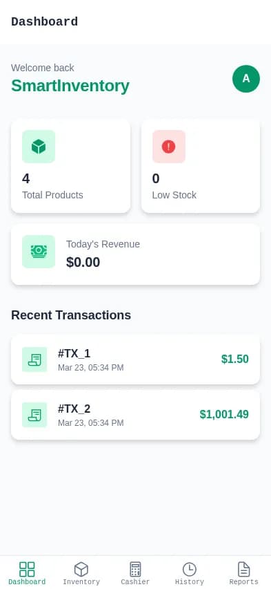 SmartInventory & Cashier Pro