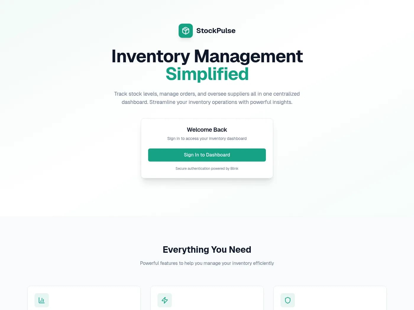 StockPulse Dashboard