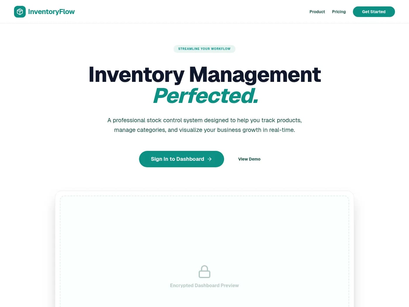 Business Inventory Manager