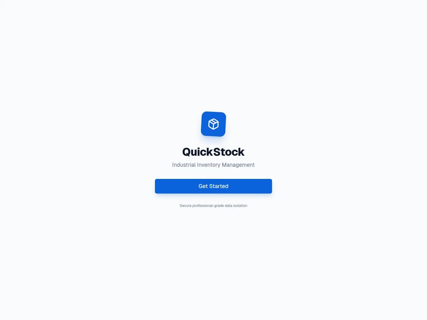 QuickStock Manager