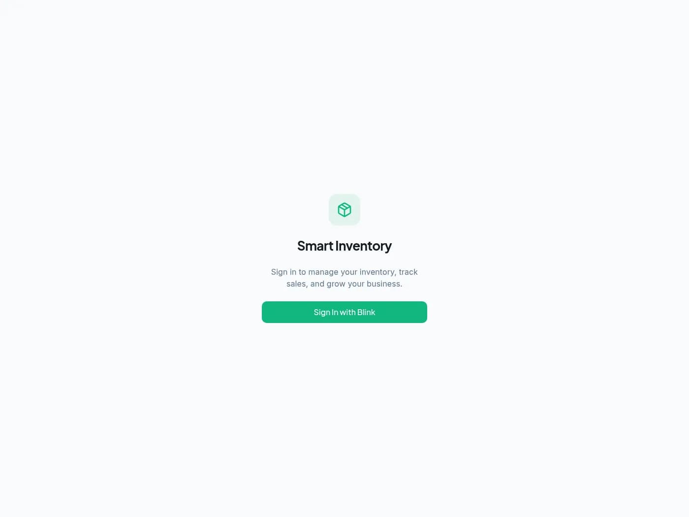 Smart Inventory Tracker