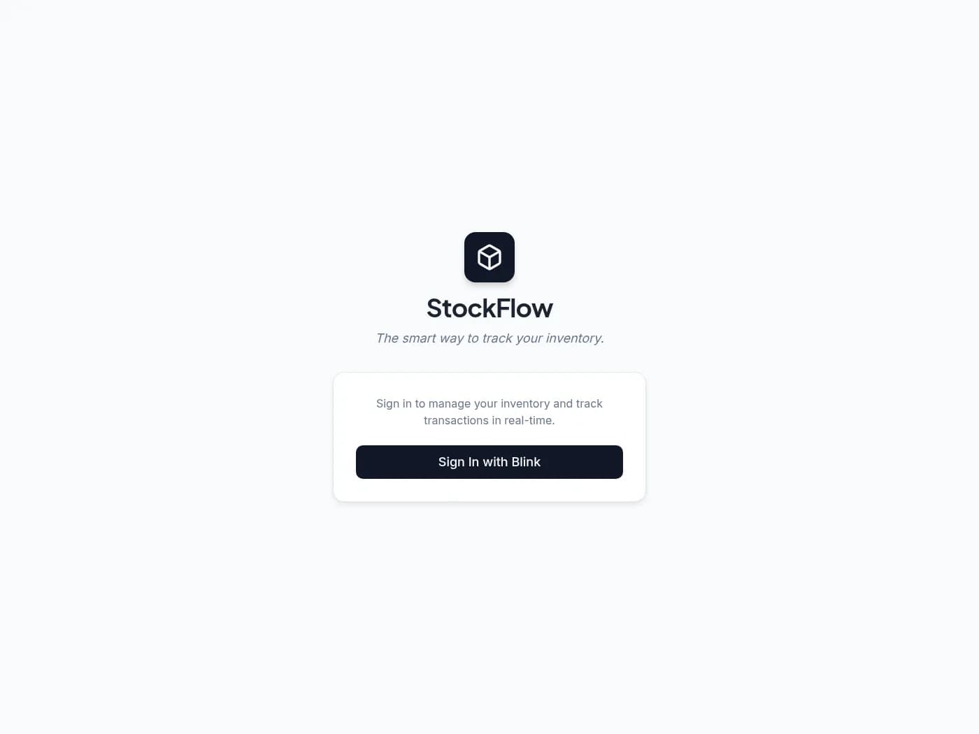 Smart Inventory Tracker