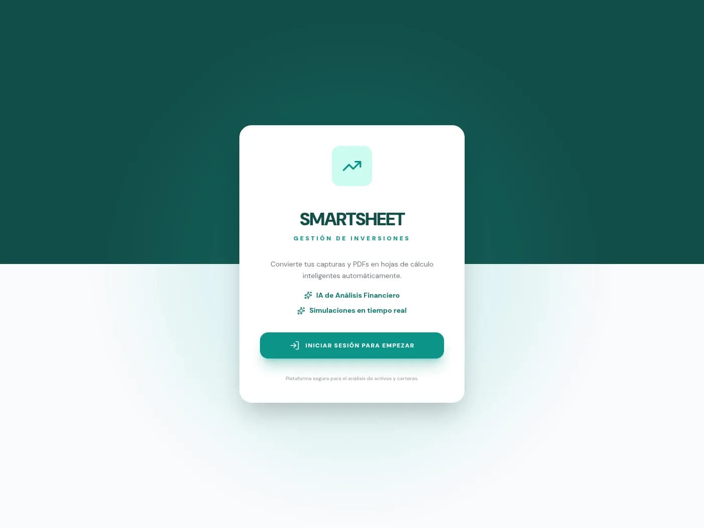 Inversión SmartSheet