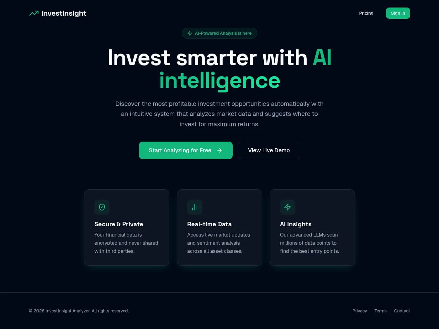 Investment Insight Analyzer