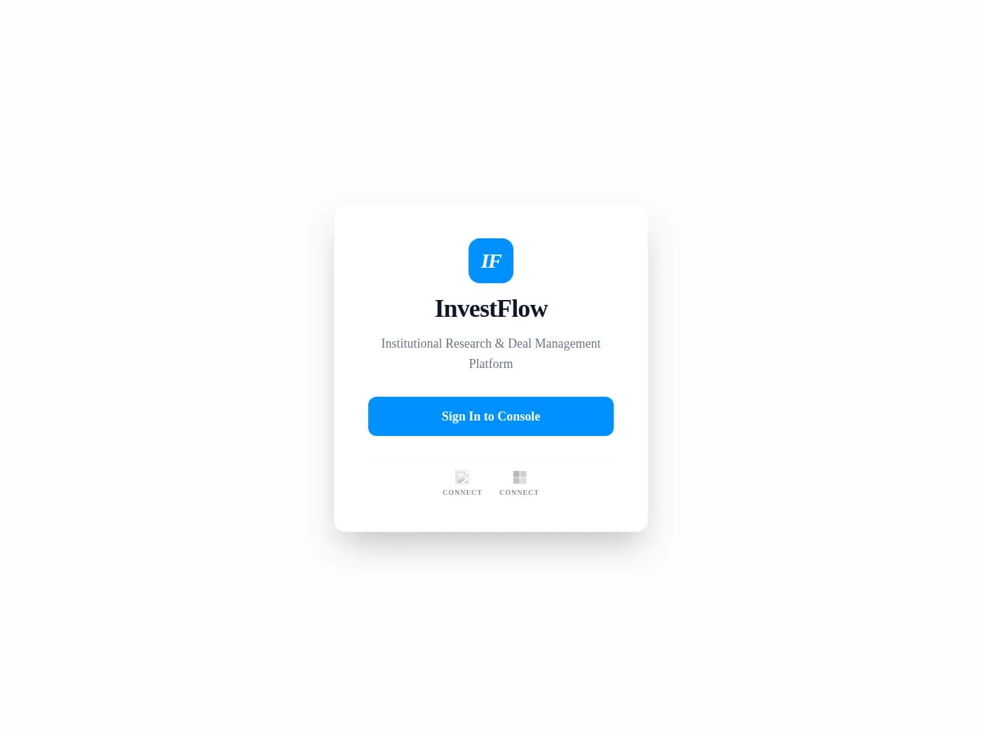 InvestFlow CRM