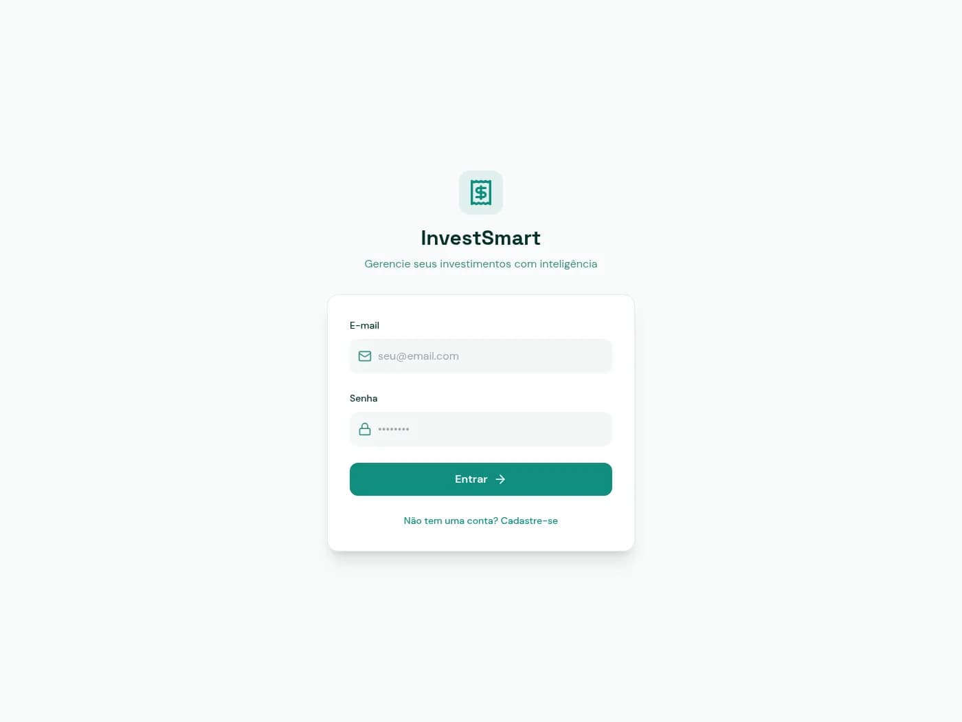 InvestSmart Dashboard