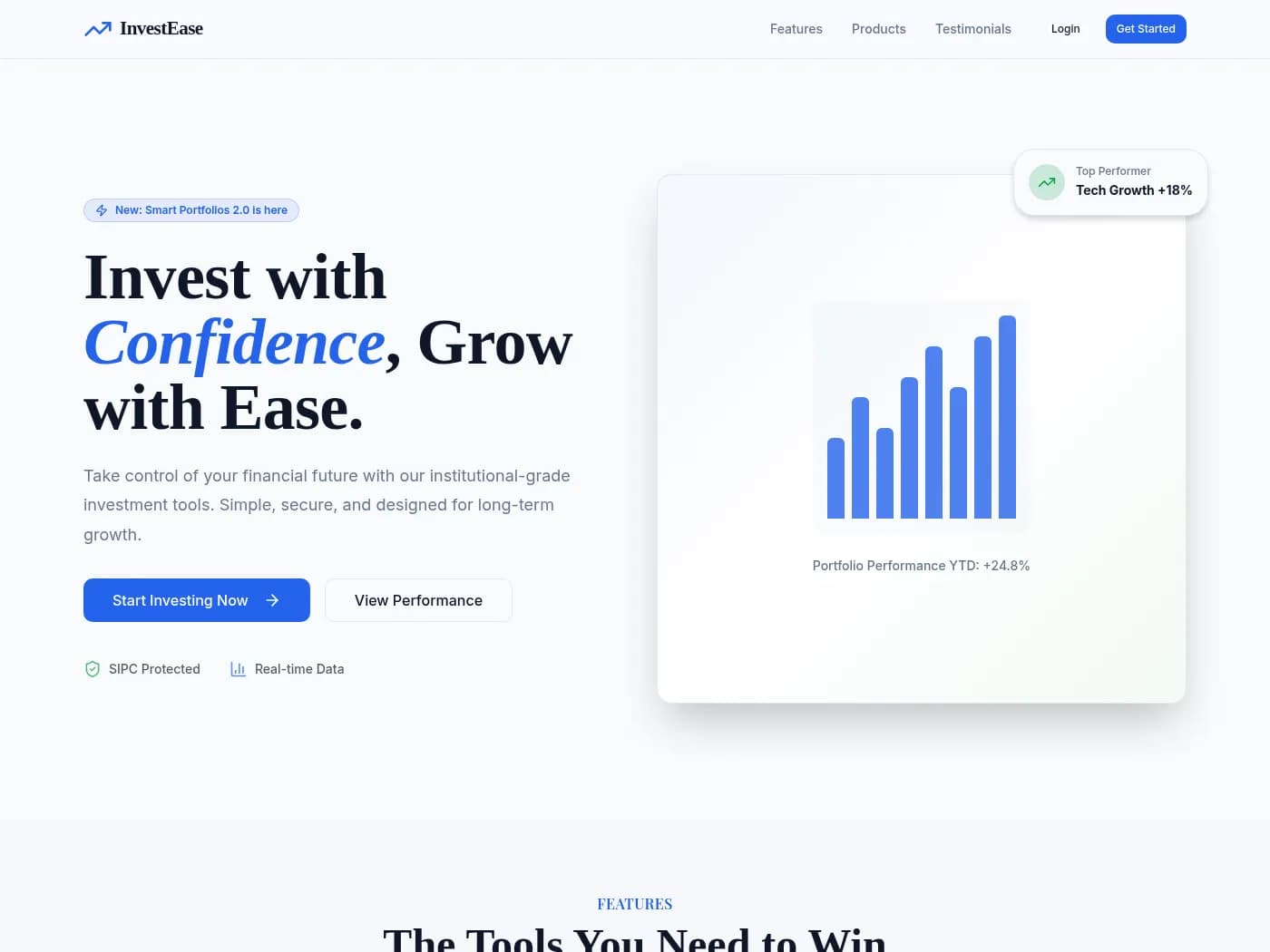 InvestEase Website