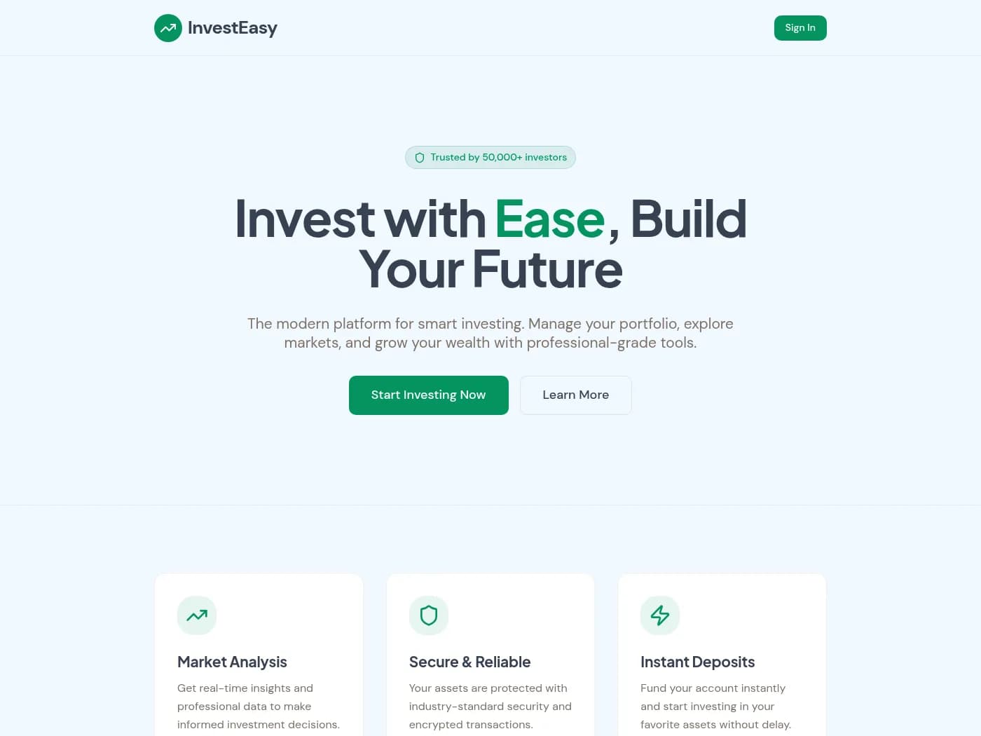 InvestEasy Platform