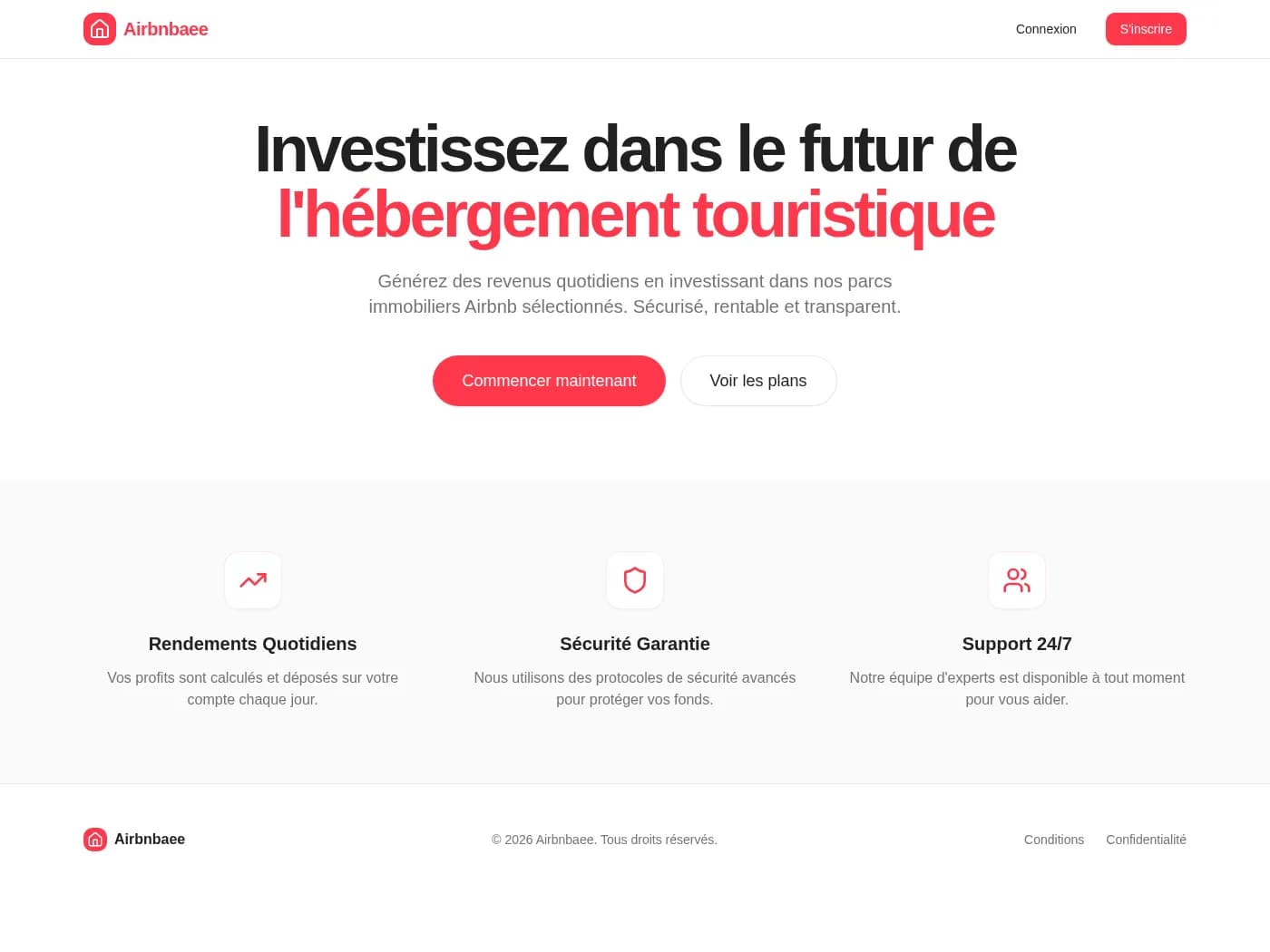 Invest Platform Clone