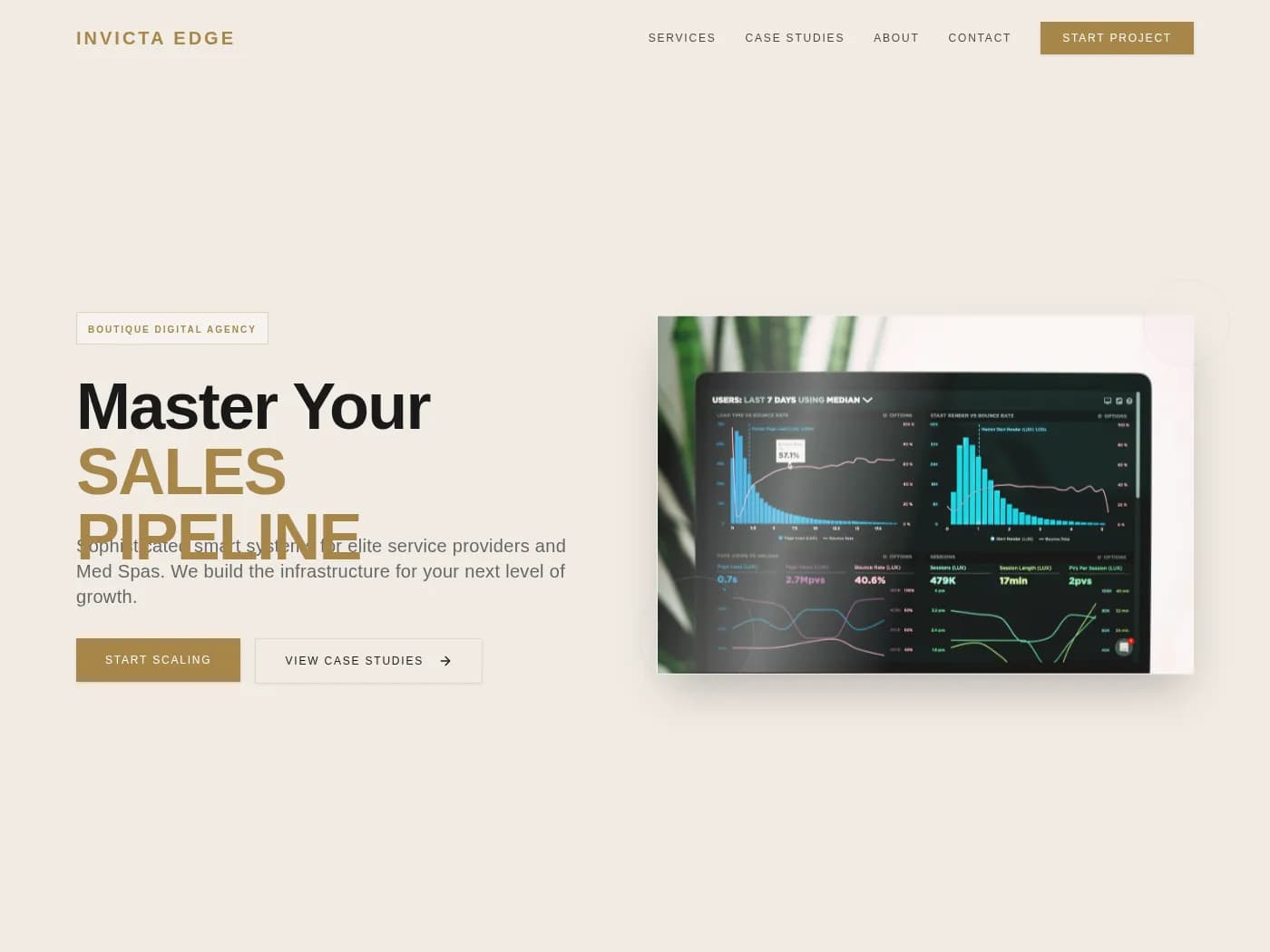 Invicta Edge Agency Site