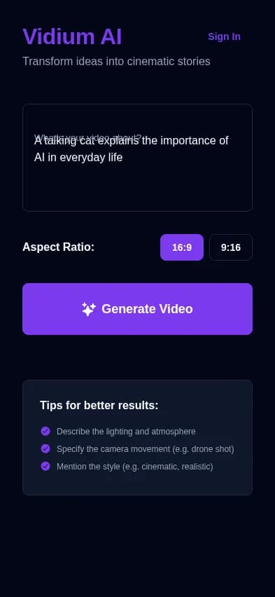 Invideo AI Clone