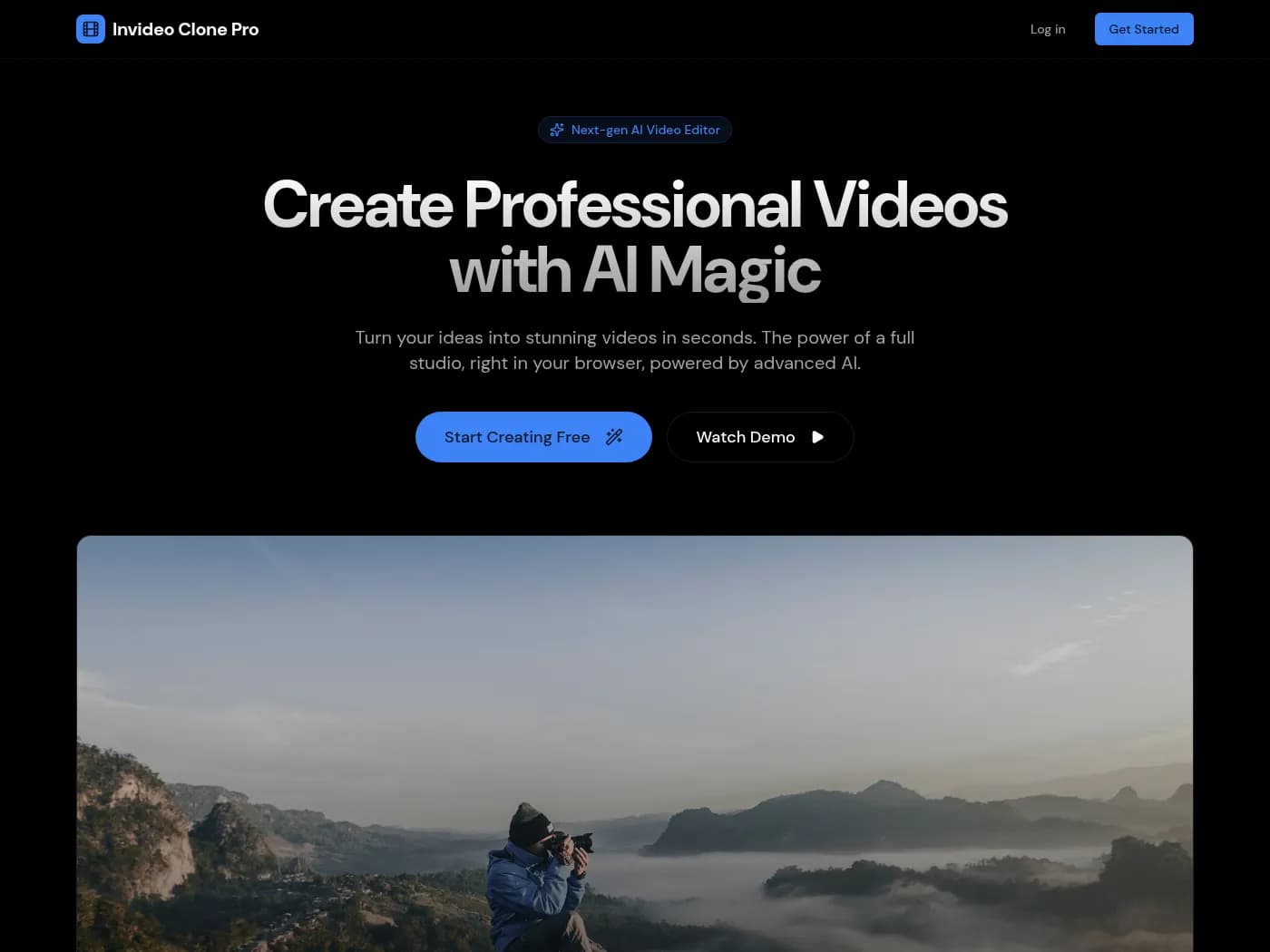 Invideo Clone Pro